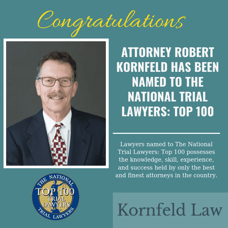 Attorney Kornfeld Named to The National Trial Lawyers: Top 100